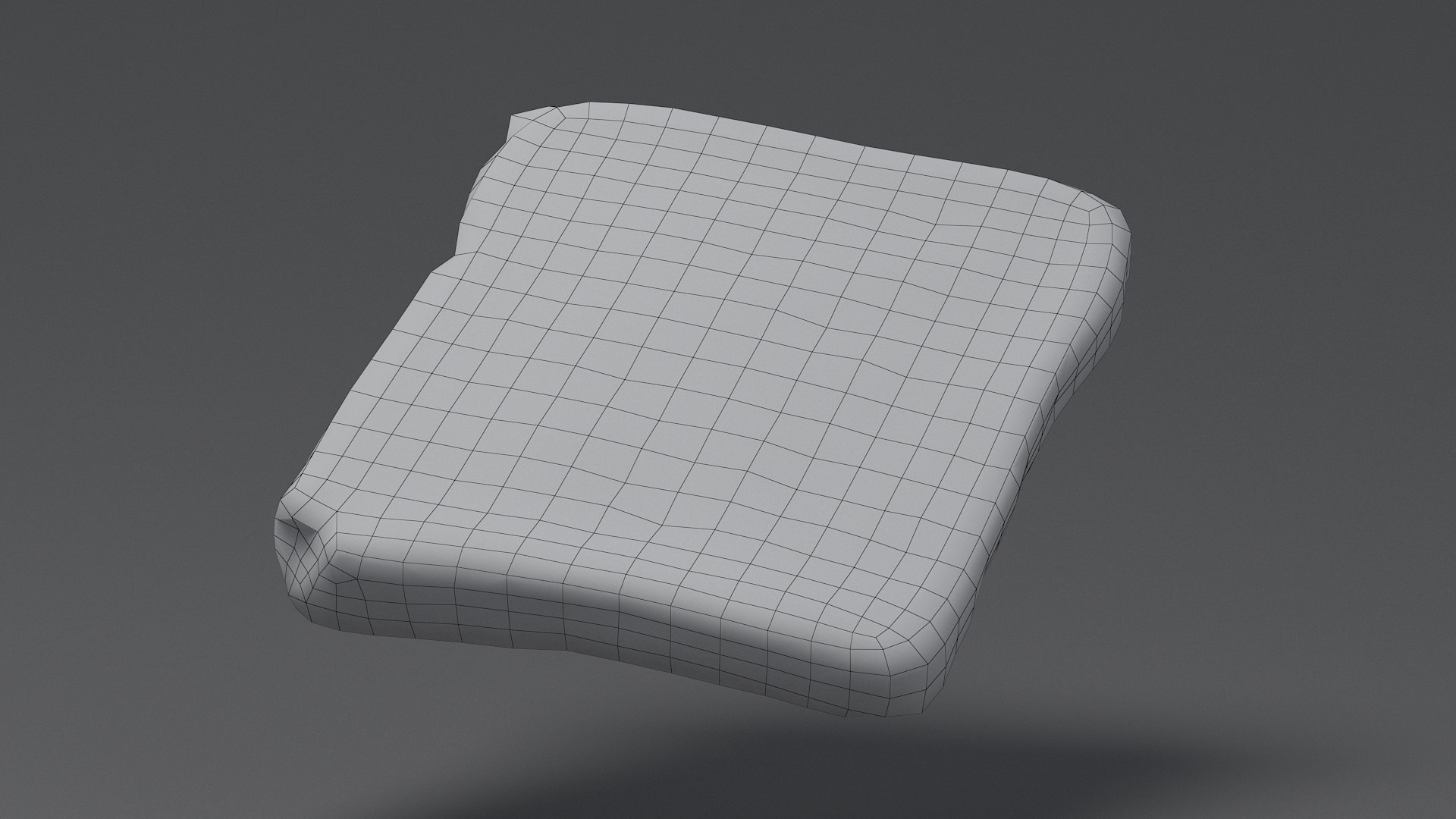 3D Realistic Toast 1 Model - TurboSquid 1788500