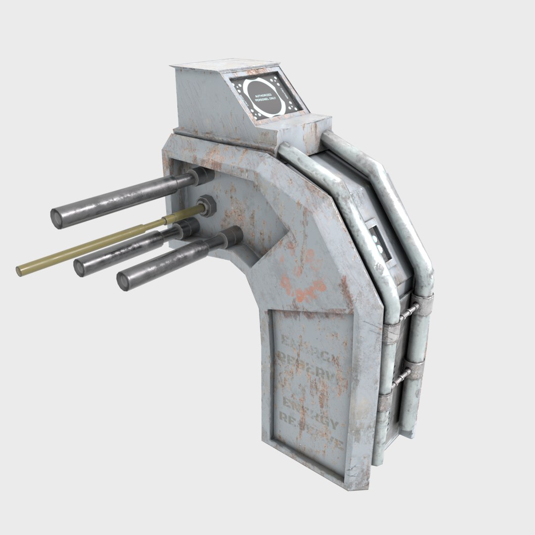 Sci-fi Machine 3D Model - TurboSquid 1413023