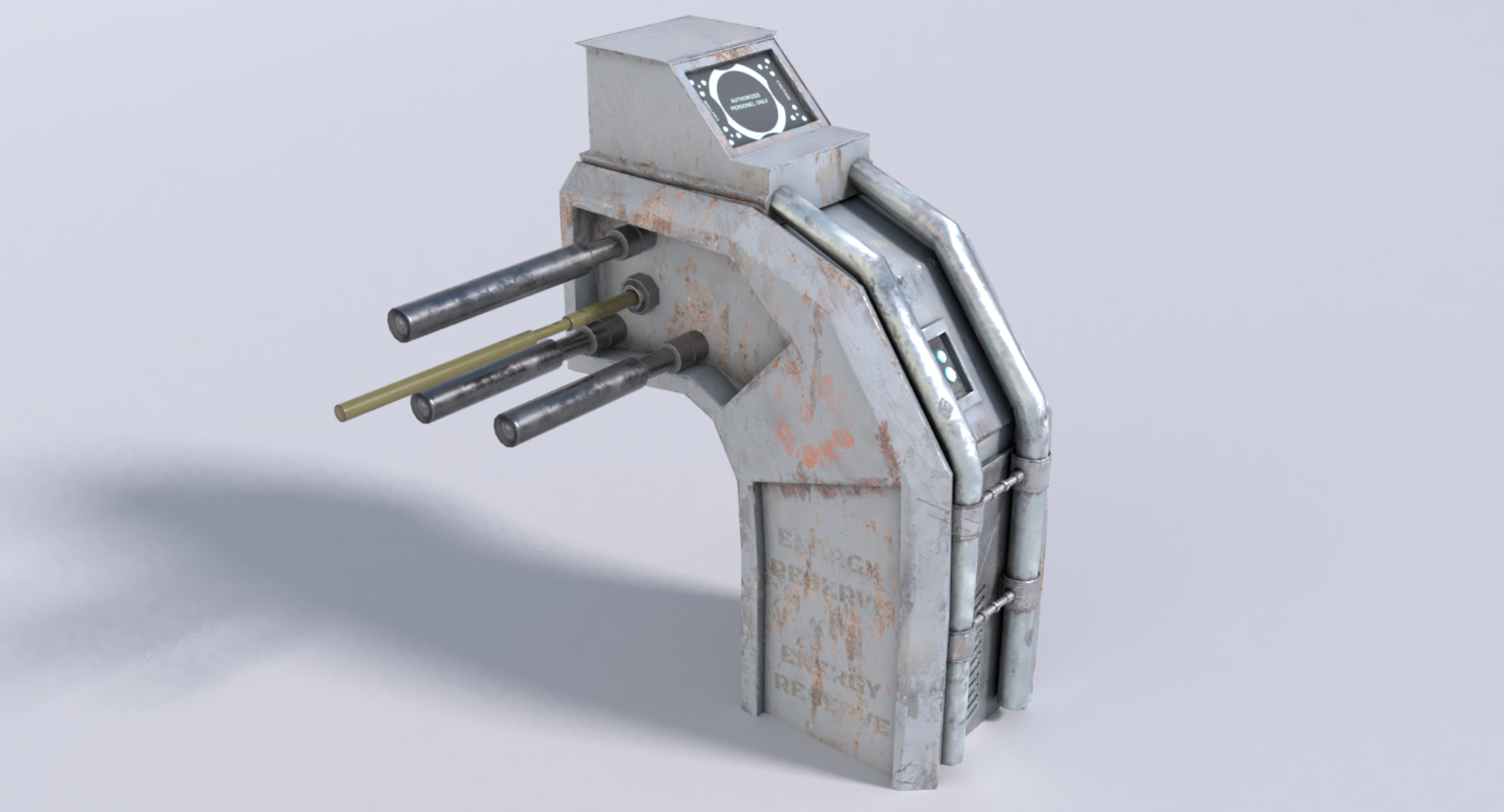 Sci-fi Machine 3D Model - TurboSquid 1413023