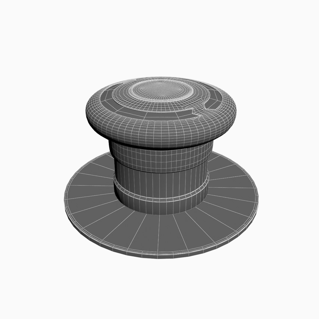 Emergency Button 3D - TurboSquid 1206010