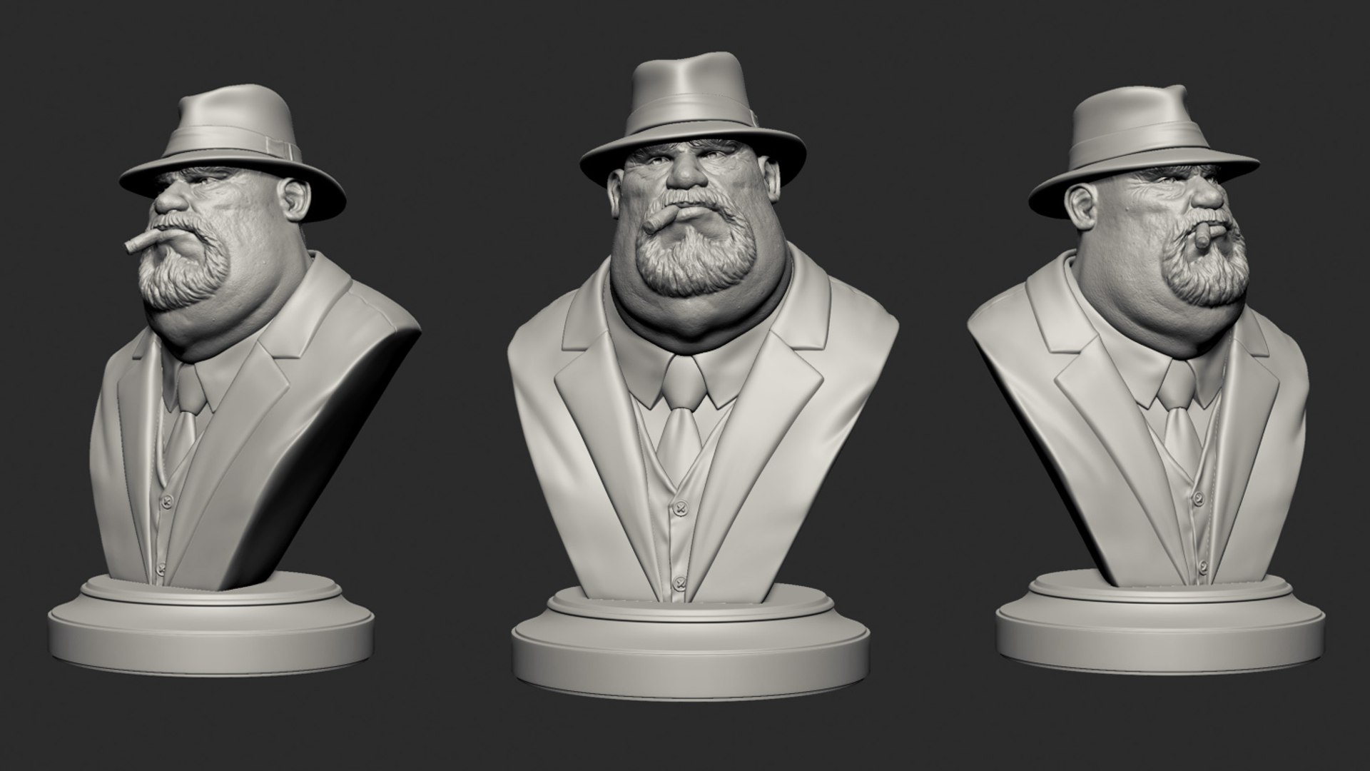 3D model mafia boss - TurboSquid 1564660