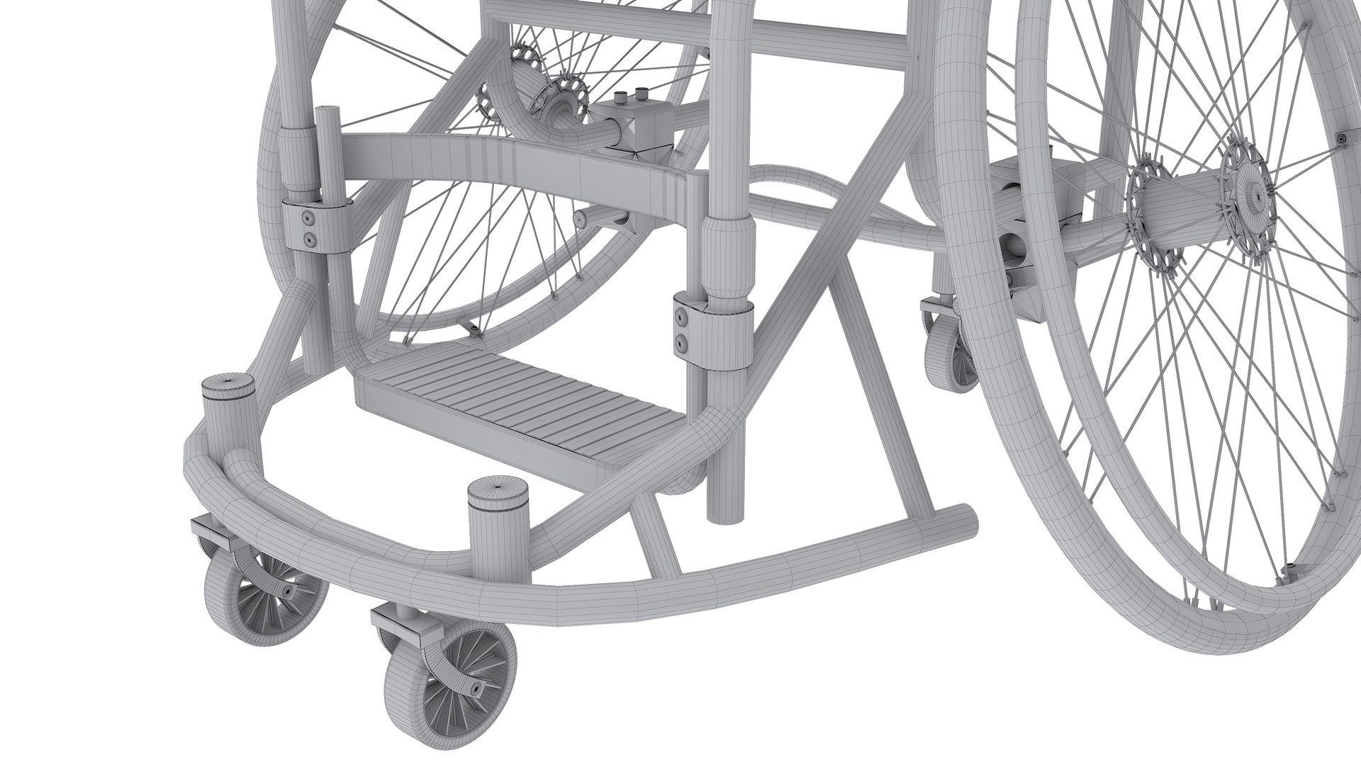 3D Sport Wheelchair 3D Model Model - TurboSquid 2277291