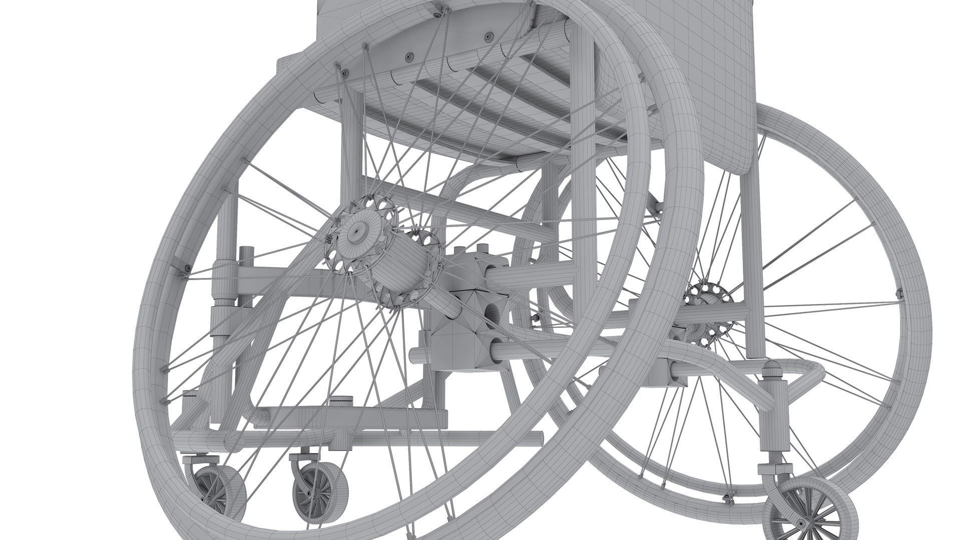 3D Sport Wheelchair 3D Model Model - TurboSquid 2277291