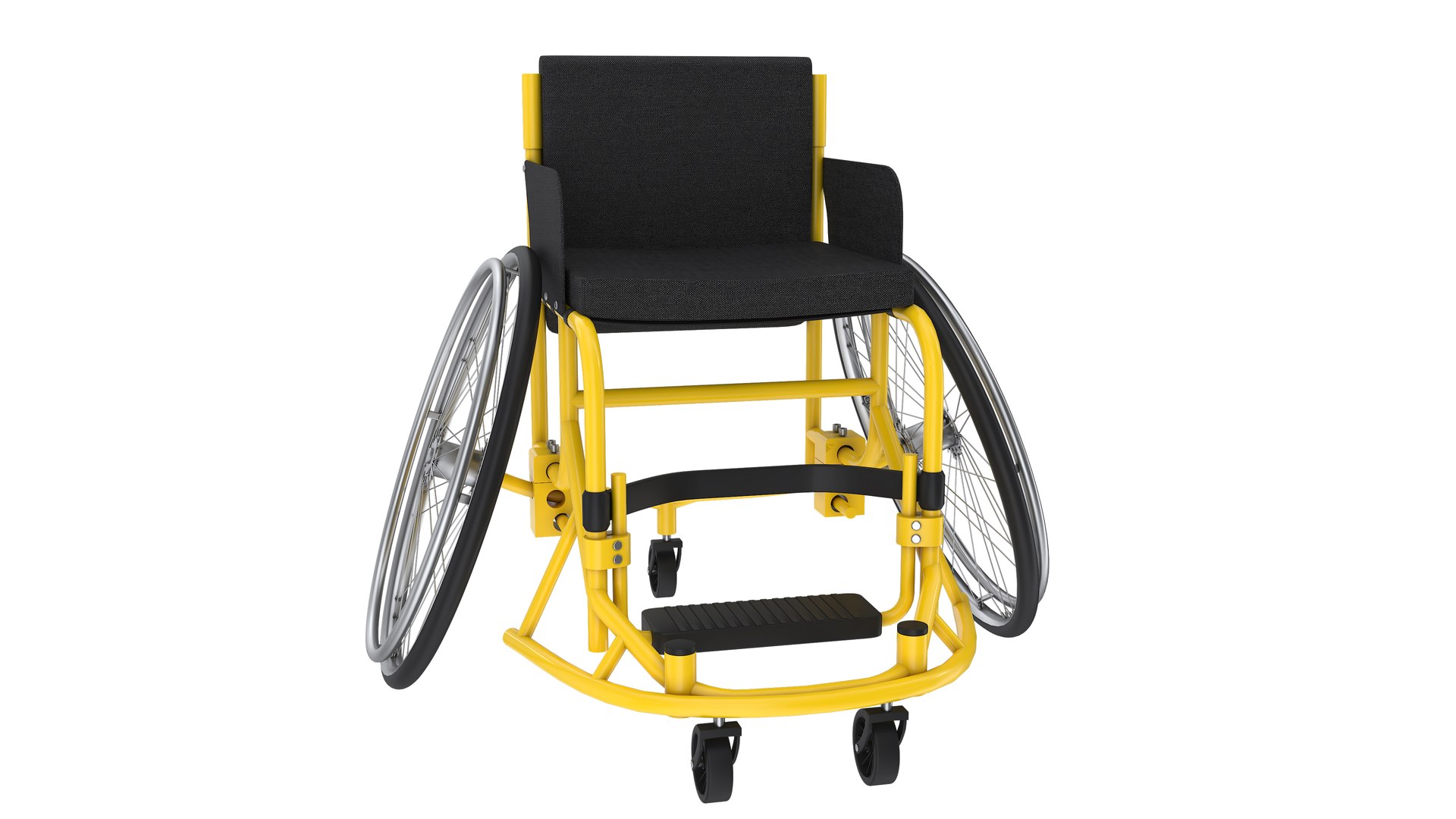 3D Sport Wheelchair 3D Model Model - TurboSquid 2277291