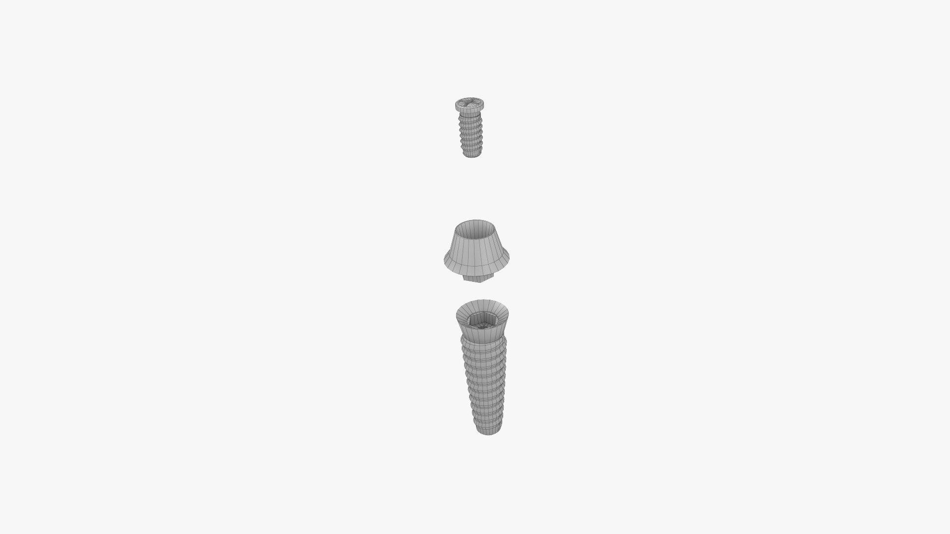 Dental Implant 3D model - TurboSquid 2181521