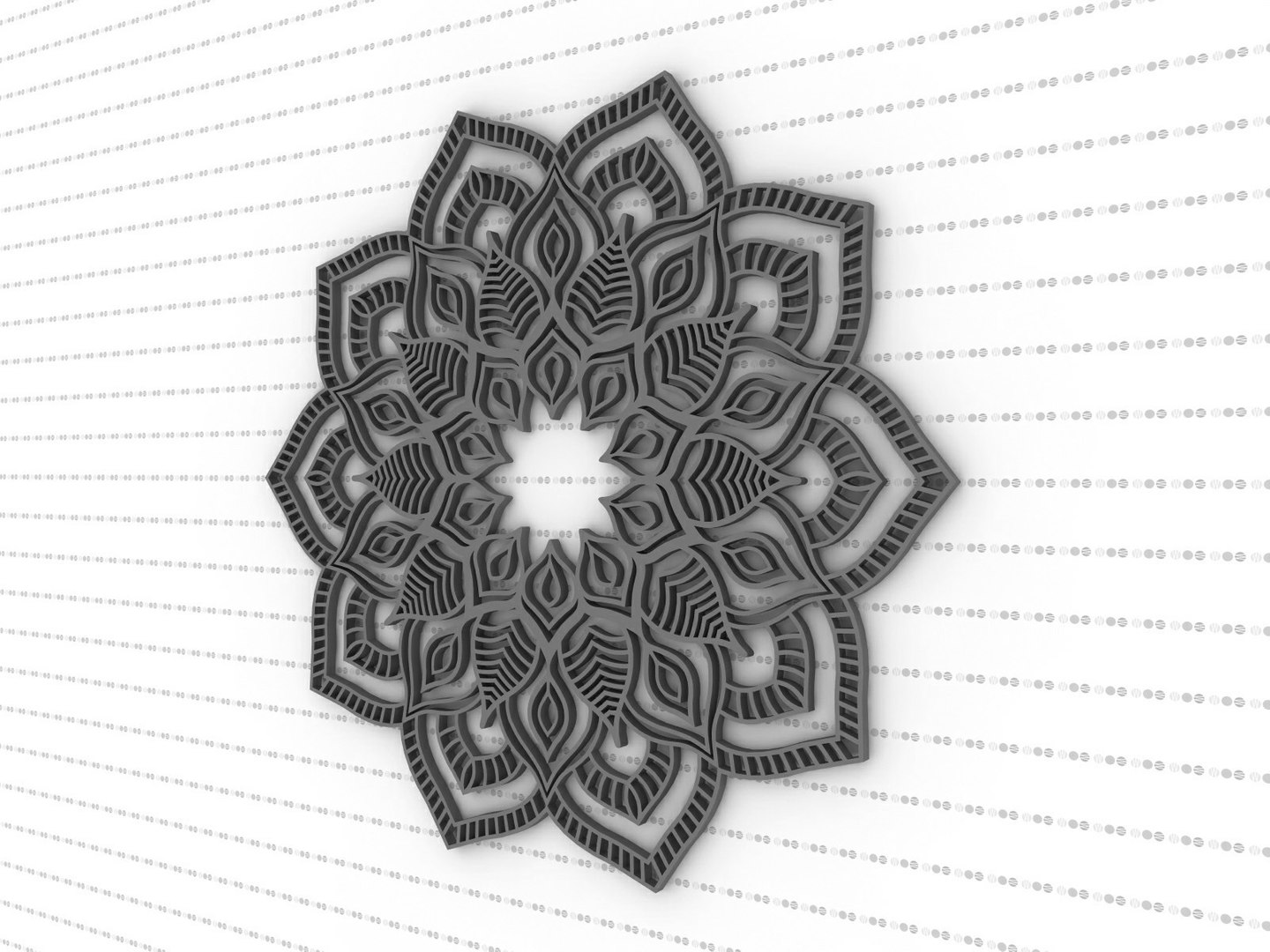 Mandala Cnc Model - TurboSquid 1583570