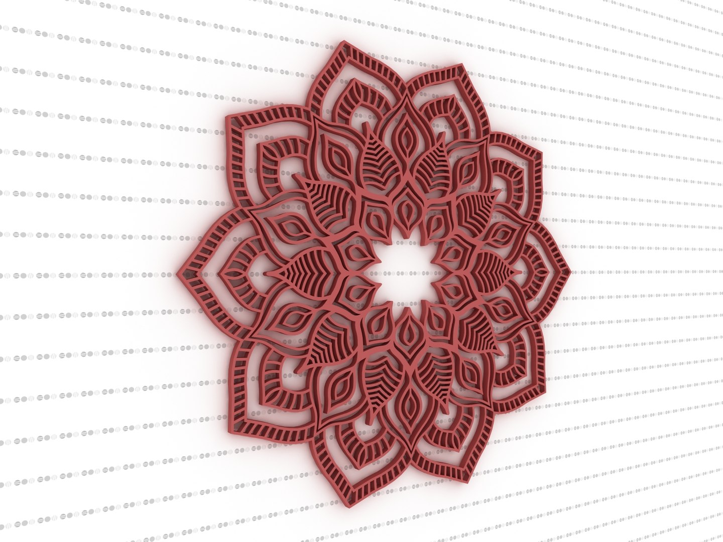 Mandala Cnc Model - TurboSquid 1583570