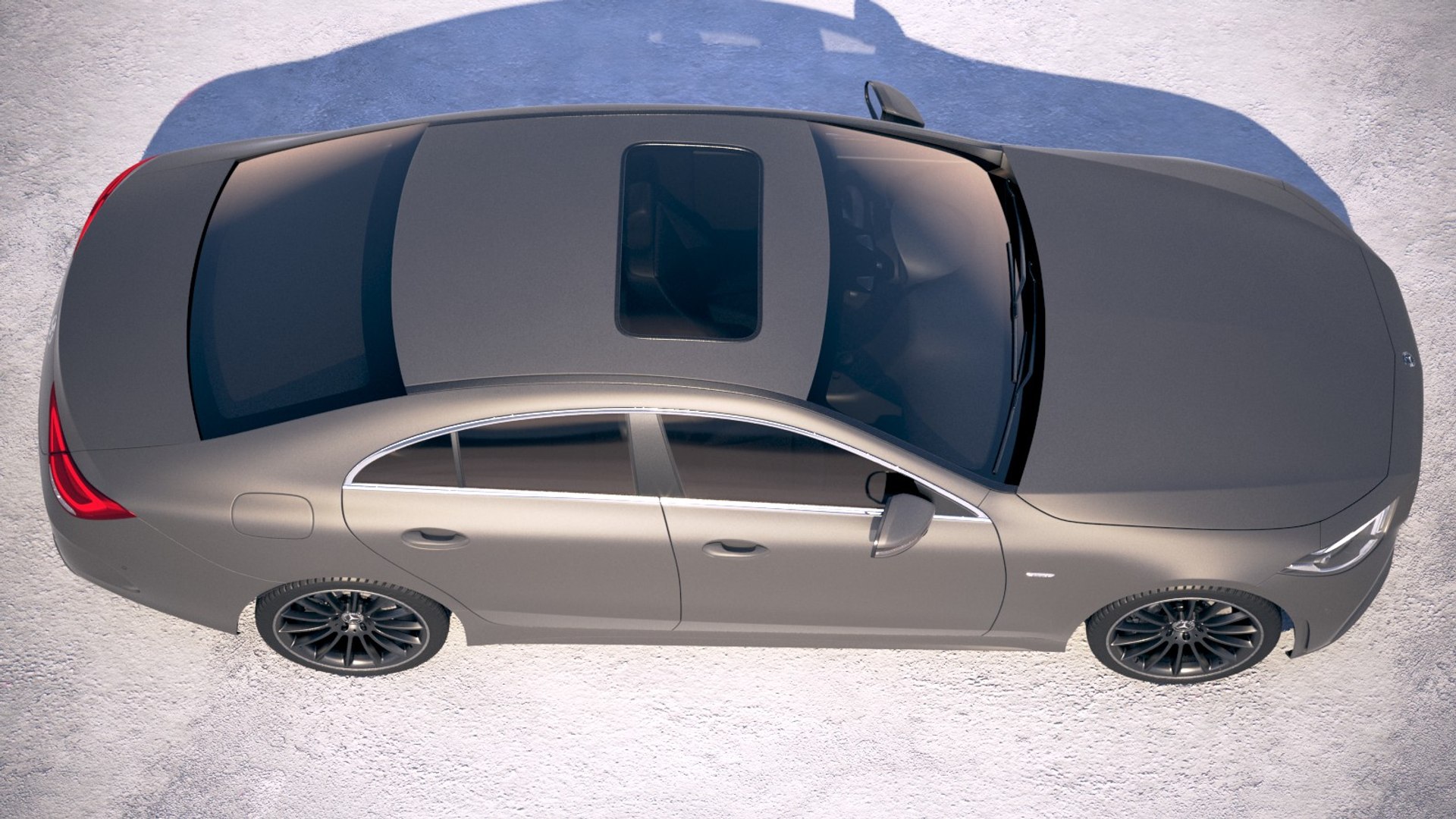 Mercedes Cls Amg 3D Model - TurboSquid 1242441