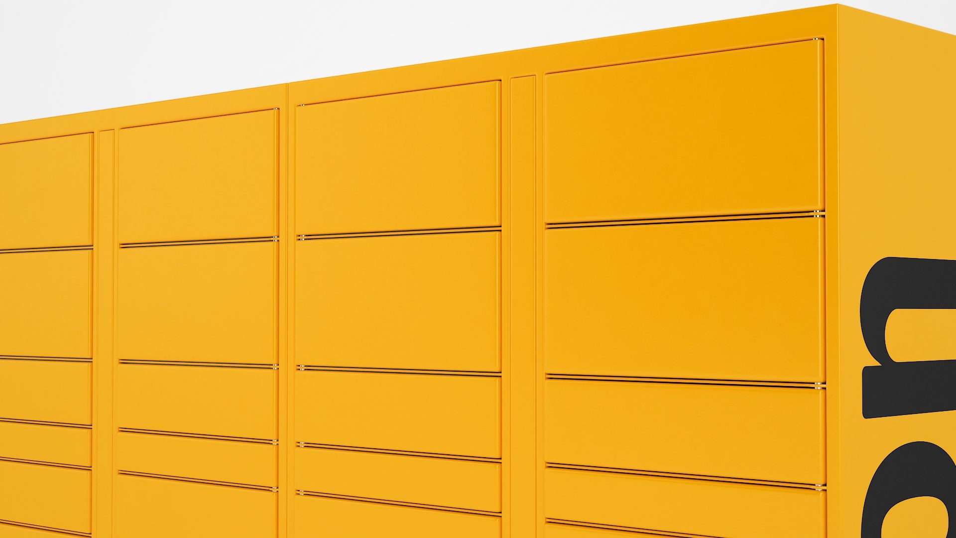 3D Amazon Delivery Lockers - TurboSquid 1439905