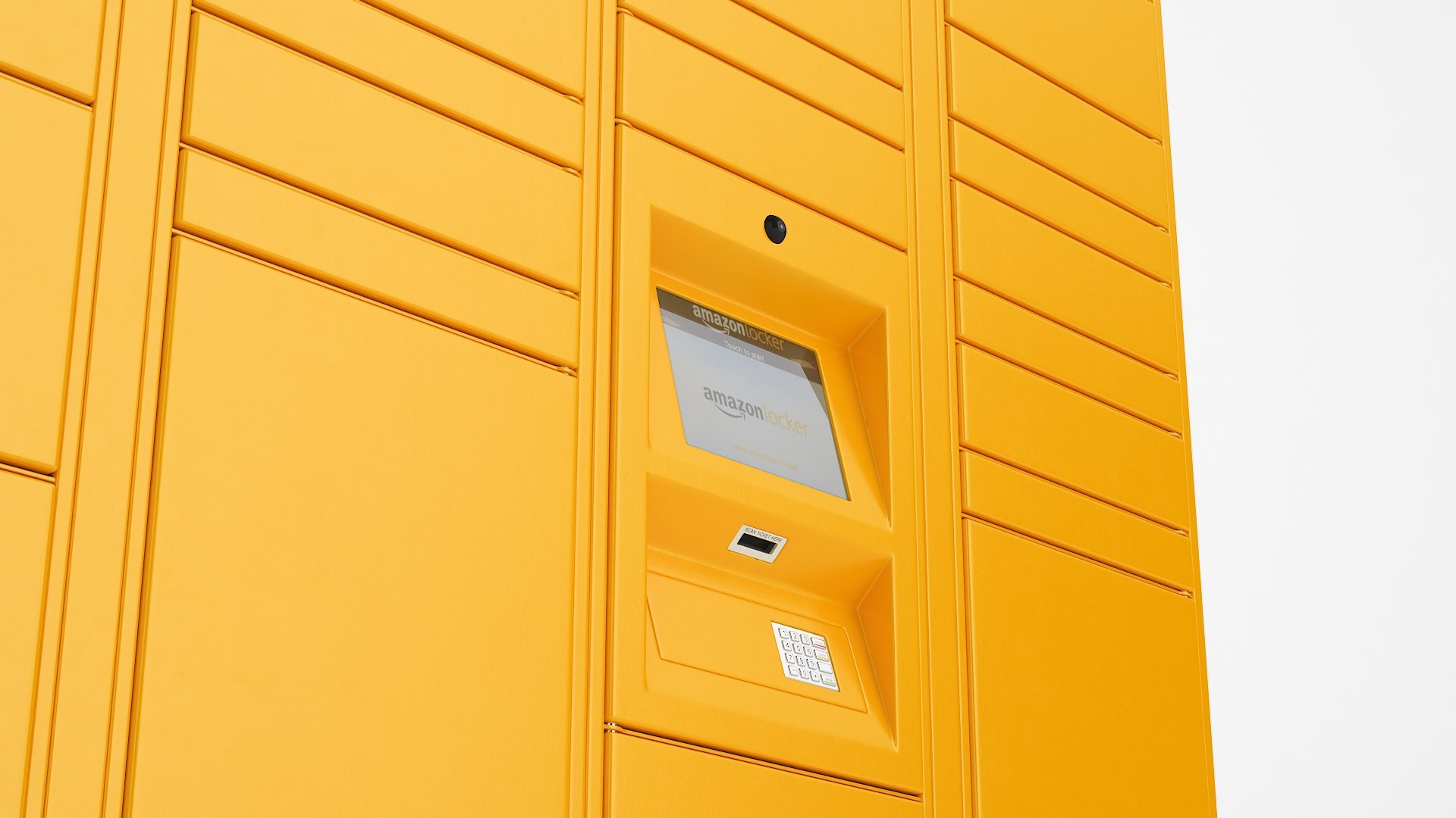 3D Amazon Delivery Lockers - TurboSquid 1439905