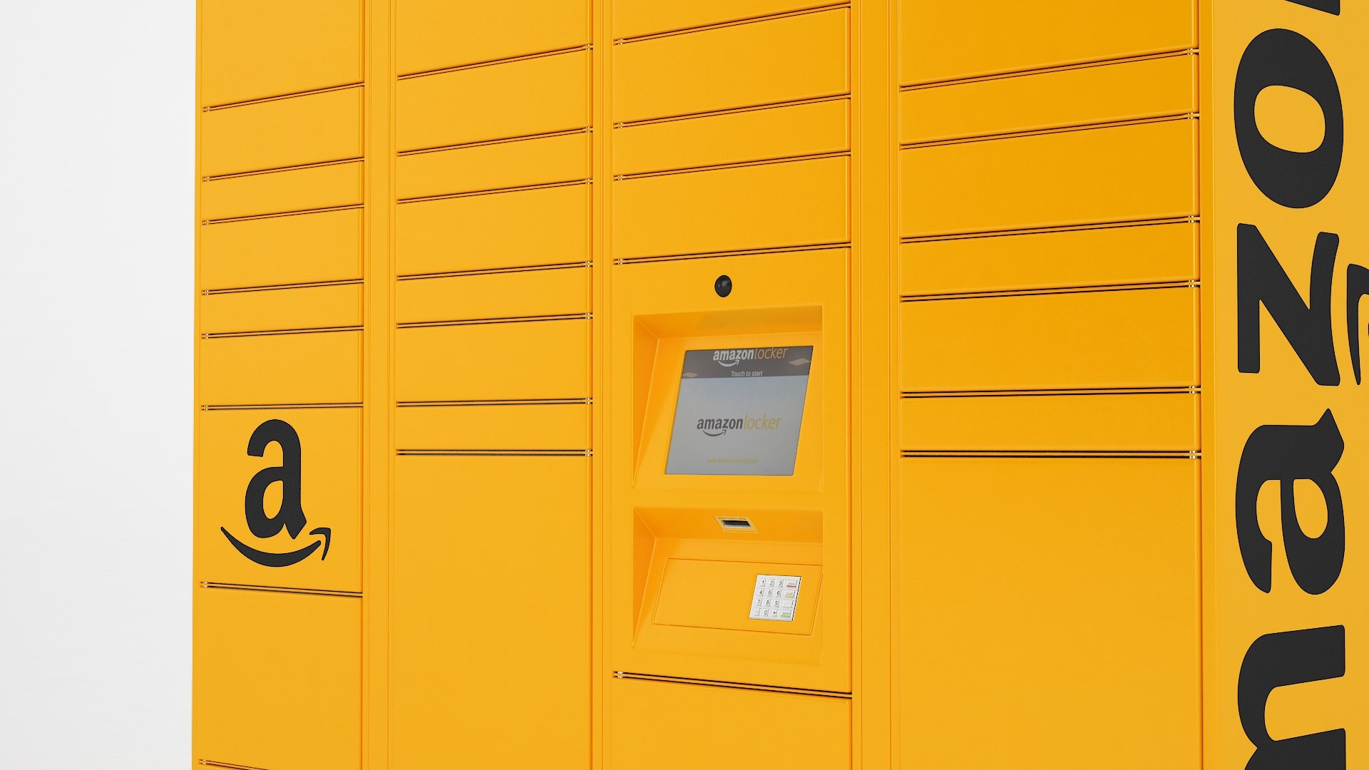 3D Amazon Delivery Lockers - TurboSquid 1439905
