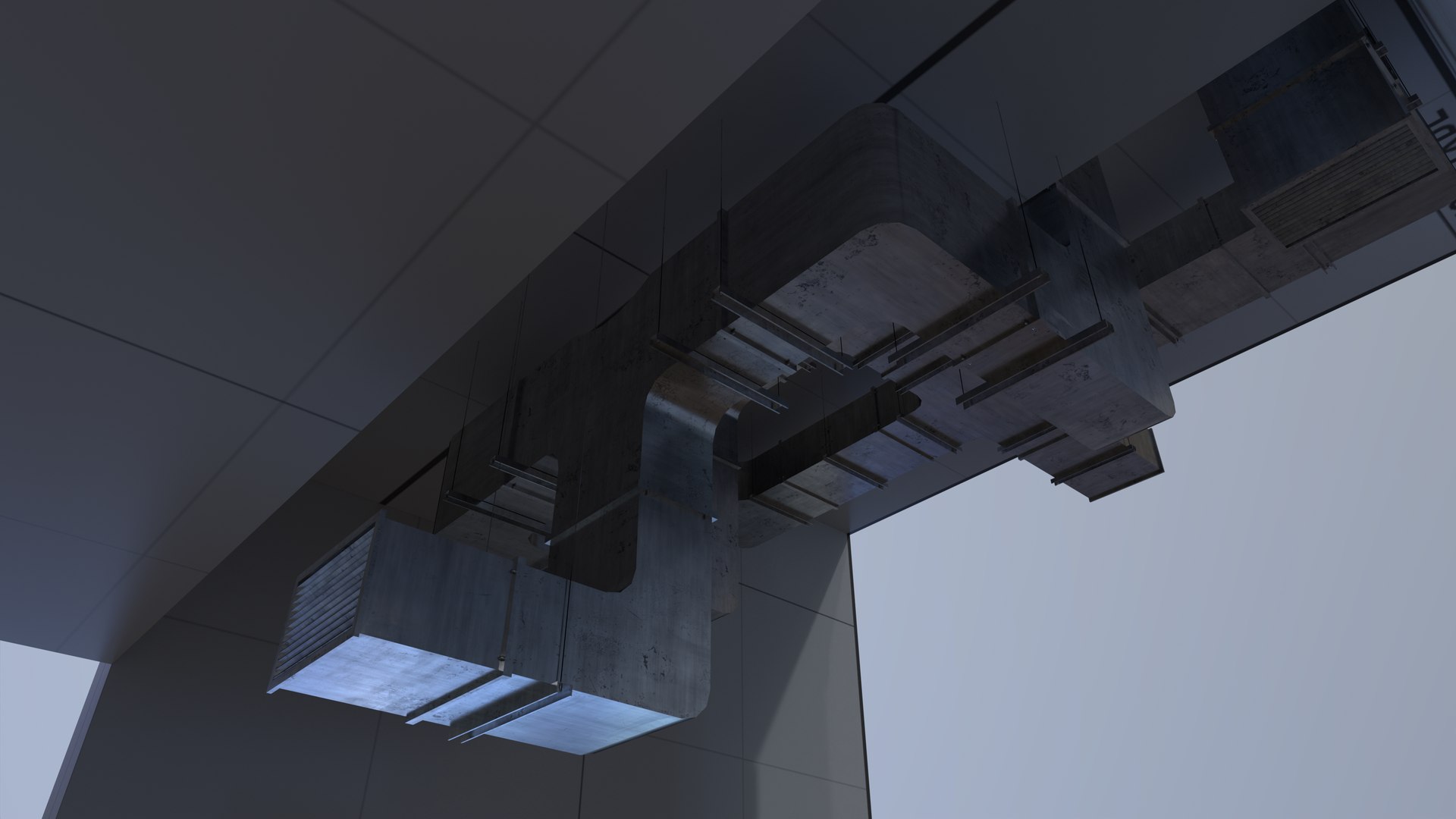 3D Modular Air Duct - TurboSquid 2169891