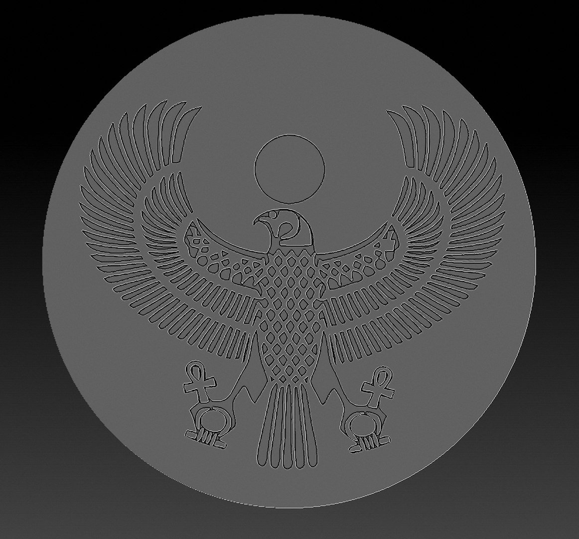 3D model Horus Falcon - TurboSquid 2180529