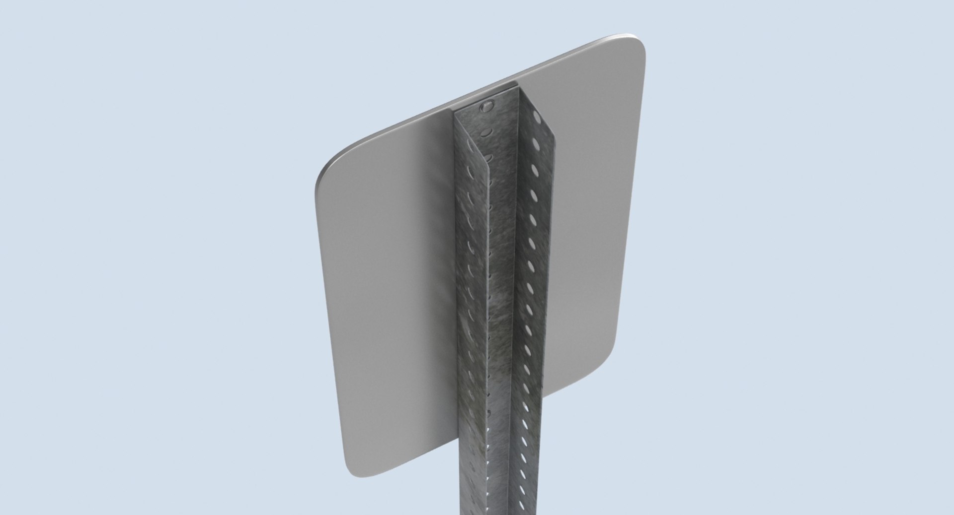 3d Highway Mile Sign Short
