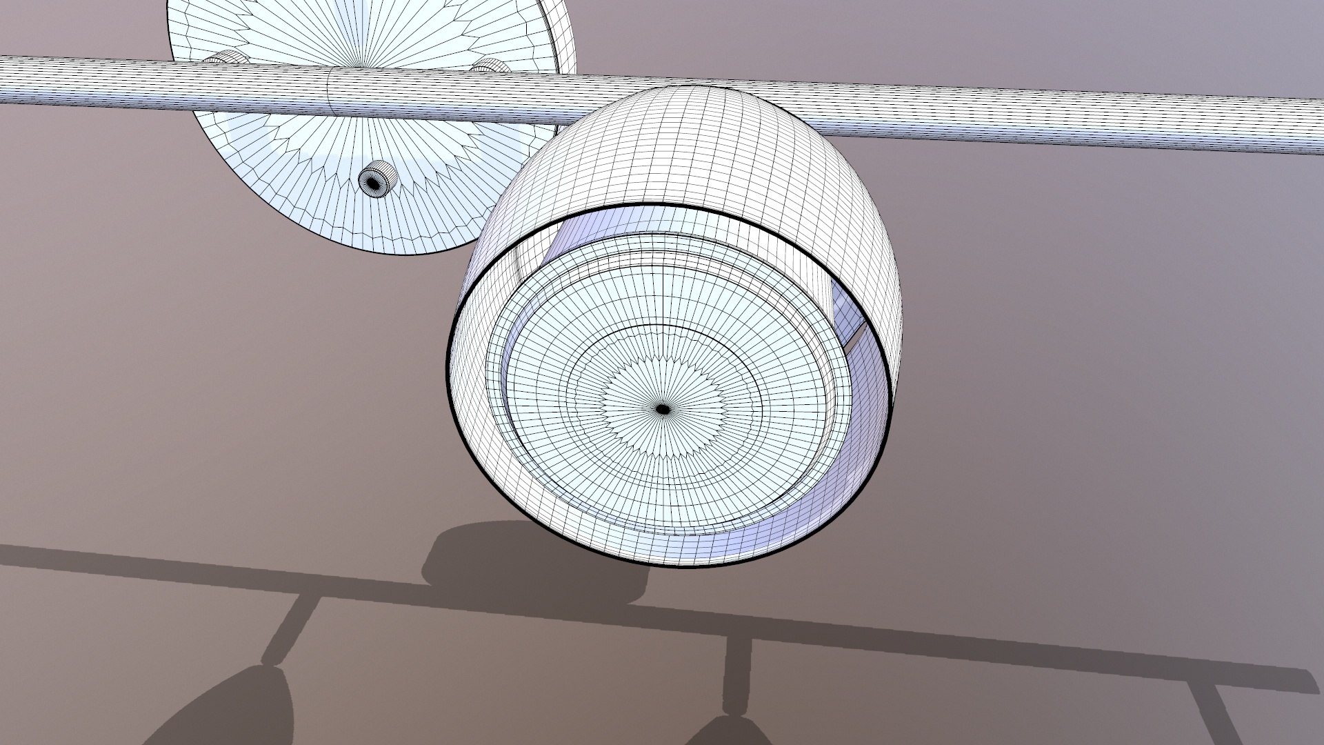 3D Led Ceiling Light Model - TurboSquid 2271855