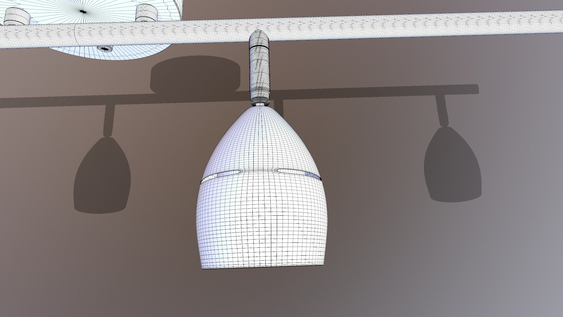 3D Led Ceiling Light Model - TurboSquid 2271855