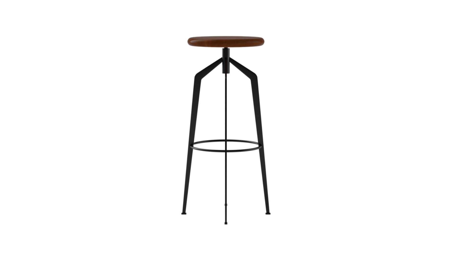 Benjamin Bar Stool 3D - TurboSquid 2228821