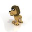 Cartoon Lion Rigged 3d Model