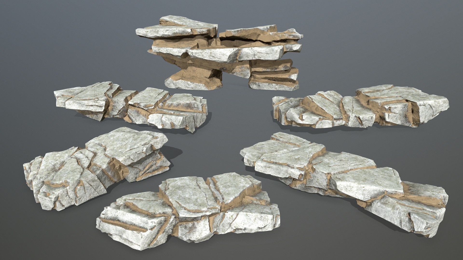 Rocks 3D model - TurboSquid 2085237