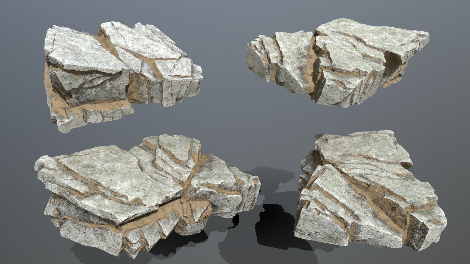 Rocks 3D model - TurboSquid 2085237