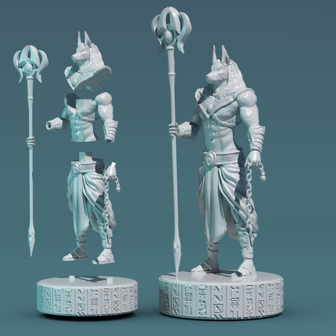3D Anubis Model - TurboSquid 1867732