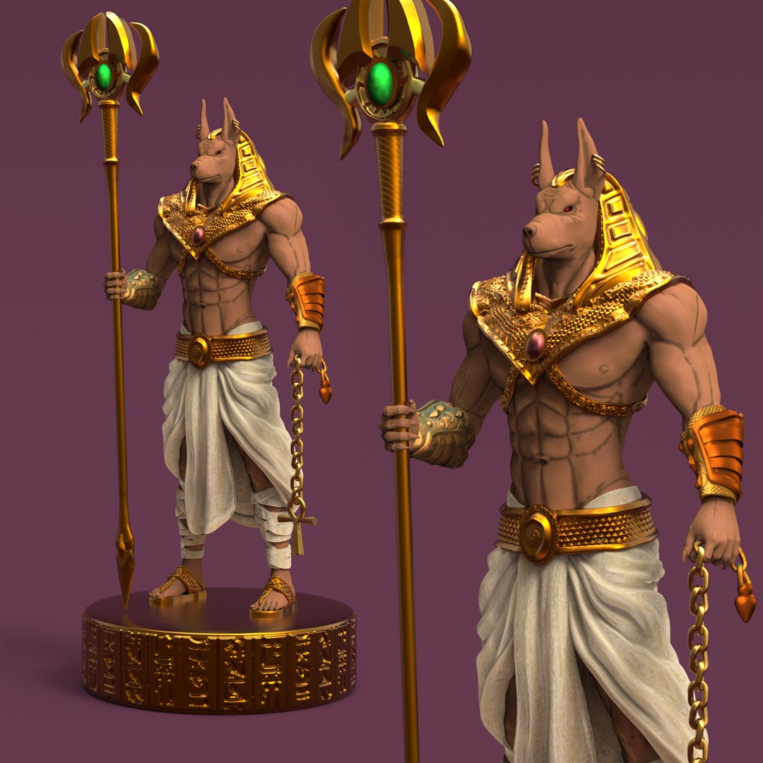 3D Anubis Model - TurboSquid 1867732