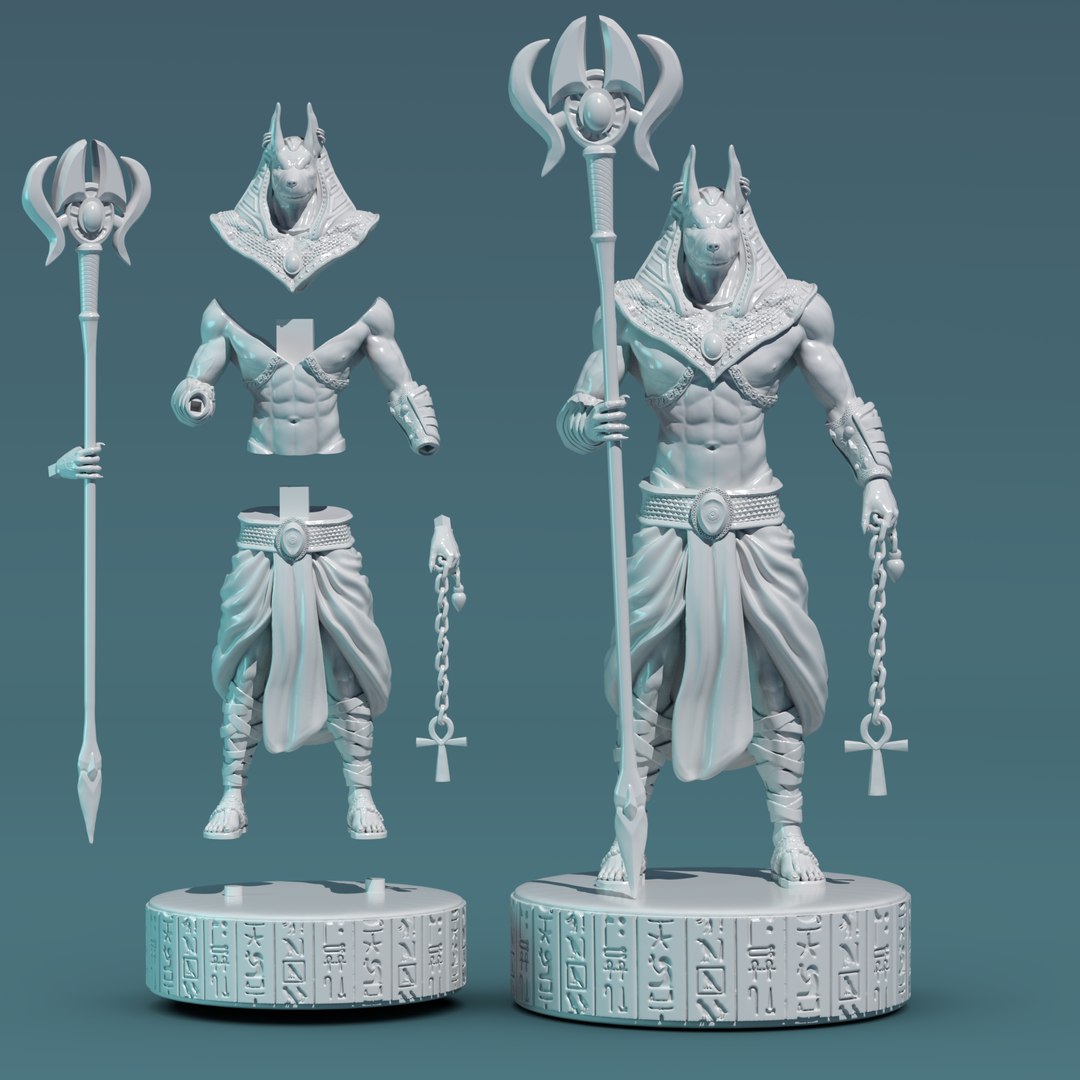 3D Anubis Model - TurboSquid 1867732