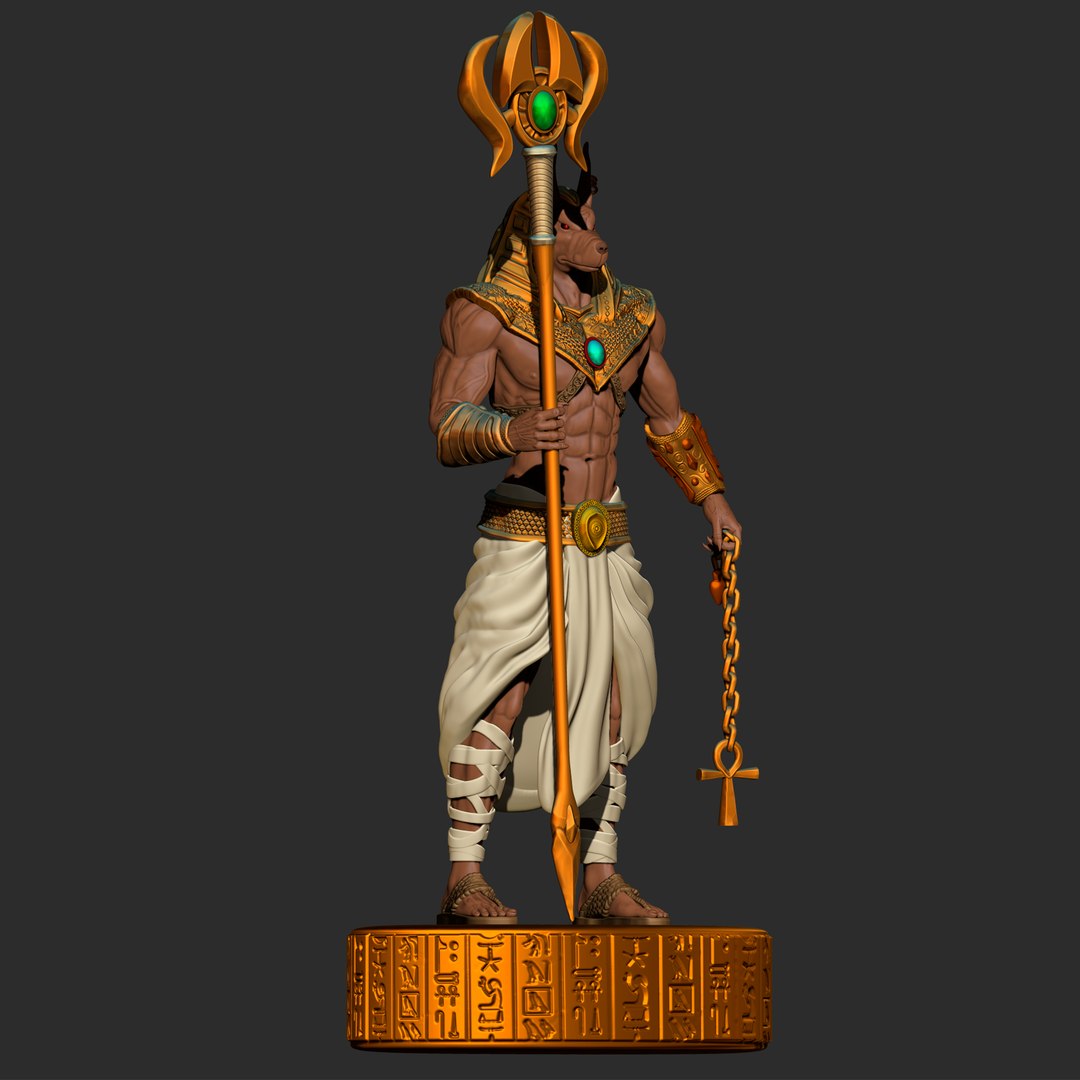 3D Anubis model - TurboSquid 1867732