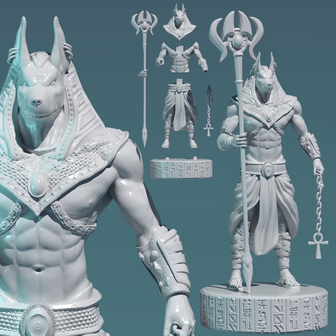 3D Anubis Model - TurboSquid 1867732