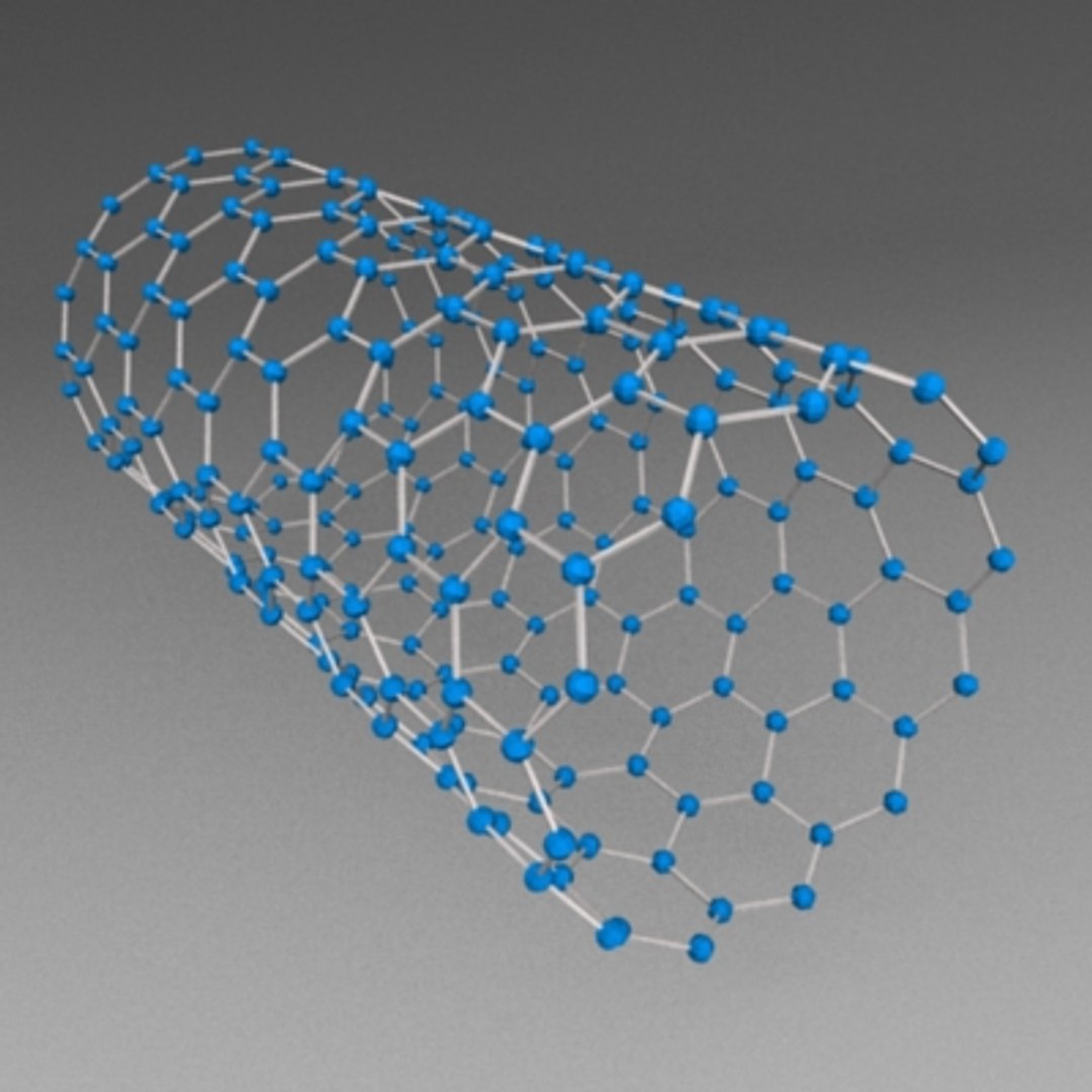 Nanotube Nano Tube 3d Dxf