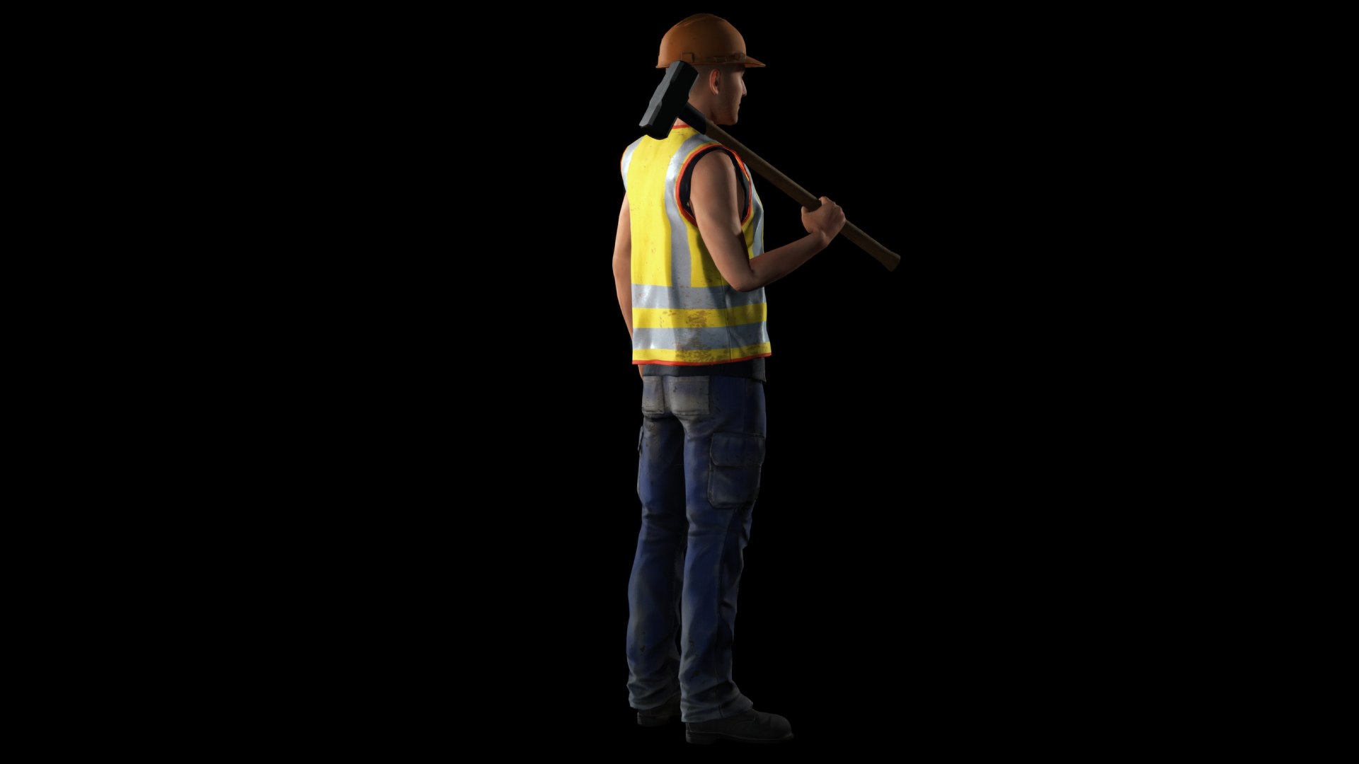 3D Workman Model - TurboSquid 1743022