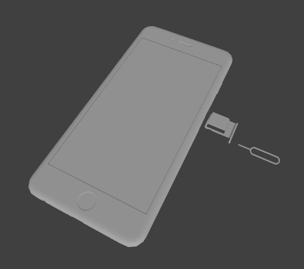 Free 3D model phone sim - TurboSquid 1150877
