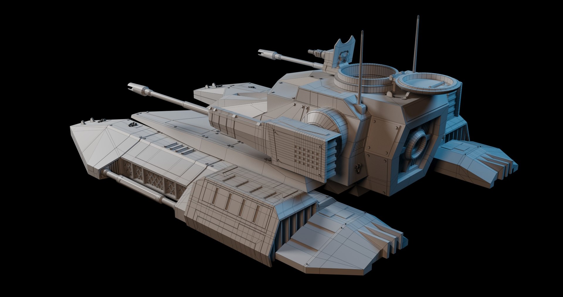 3D Tx130 Star Wars Model - TurboSquid 2050612