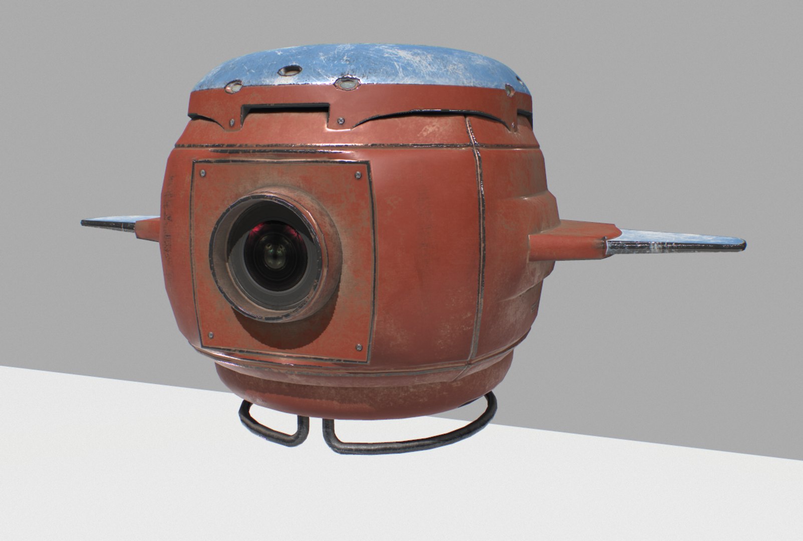 Sci fi camera drone 3D model - TurboSquid 1604268