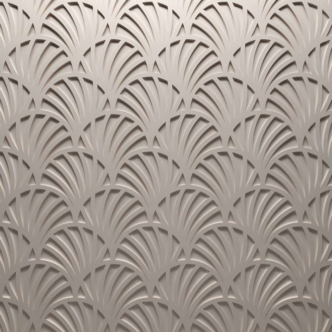 3D Decorative Gypsum Panel - TurboSquid 1534582