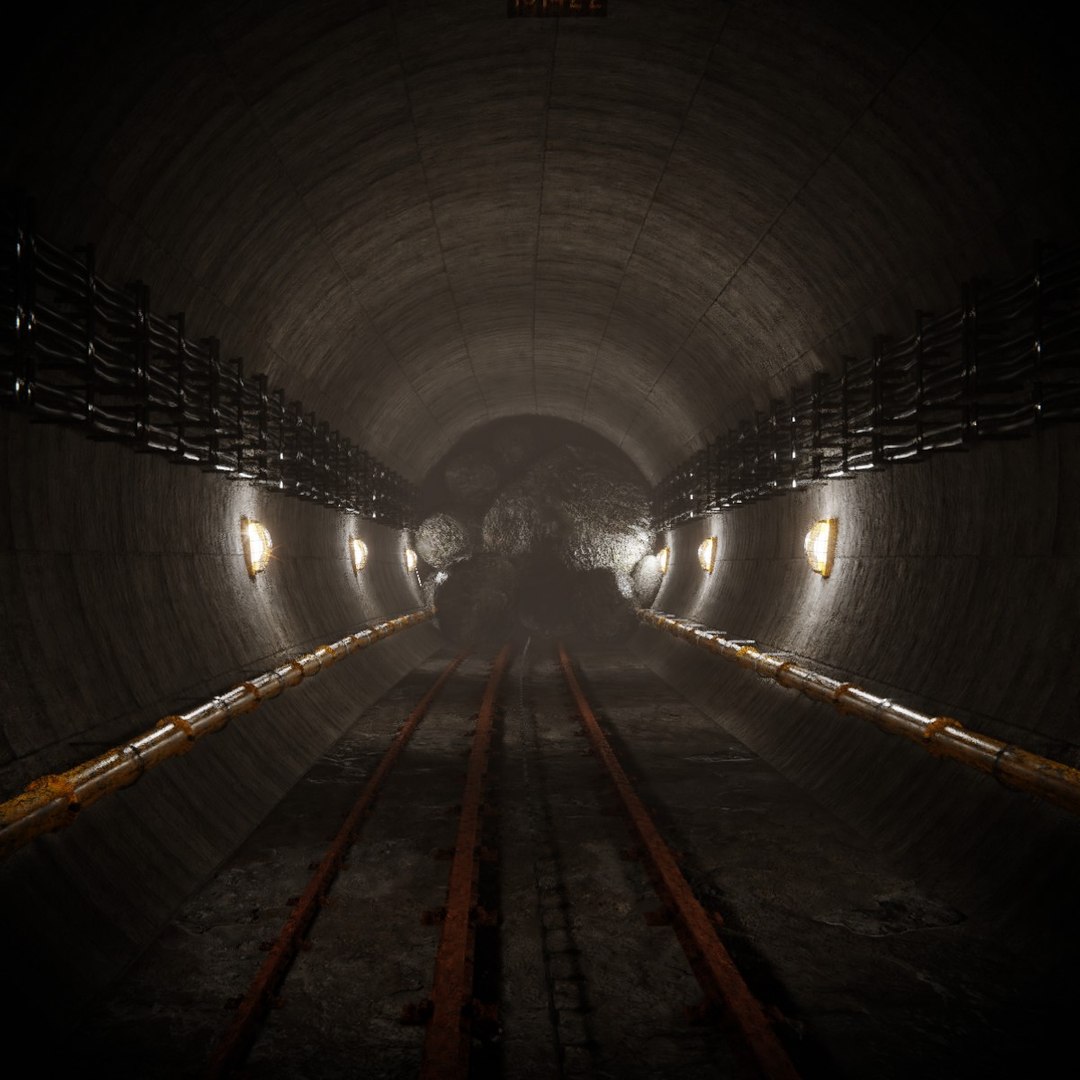 3D Subway Underground Scene - TurboSquid 1634633