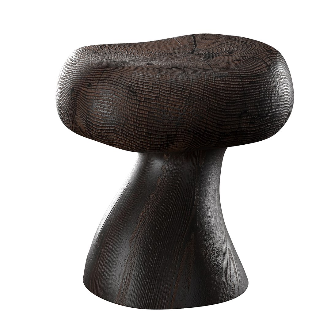 3D Model Sieben Riva 1920 Stool - TurboSquid 1896894