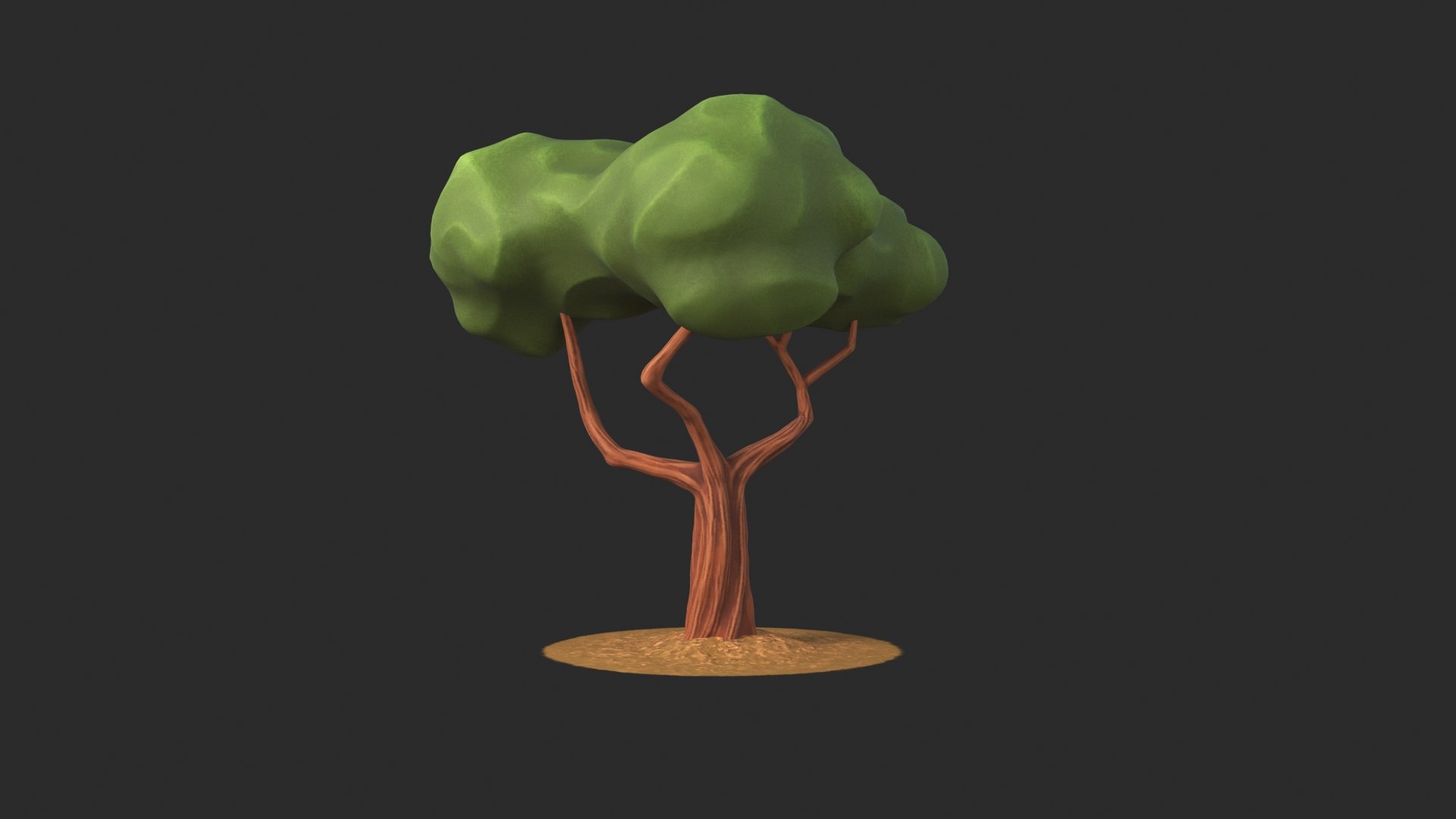 3D Stylized Tree V4 Model - TurboSquid 2037367