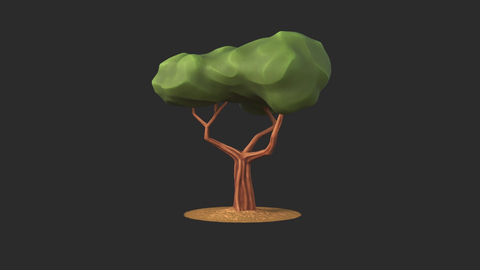 3D Stylized Tree V4 Model - TurboSquid 2037367
