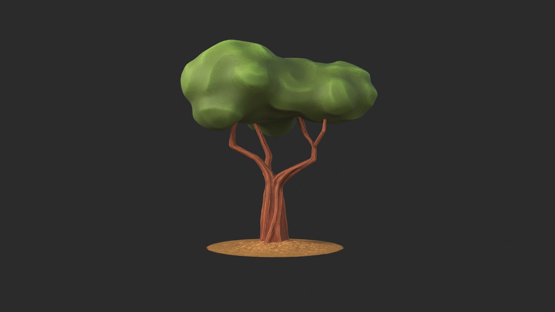 3D Stylized Tree V4 Model - TurboSquid 2037367