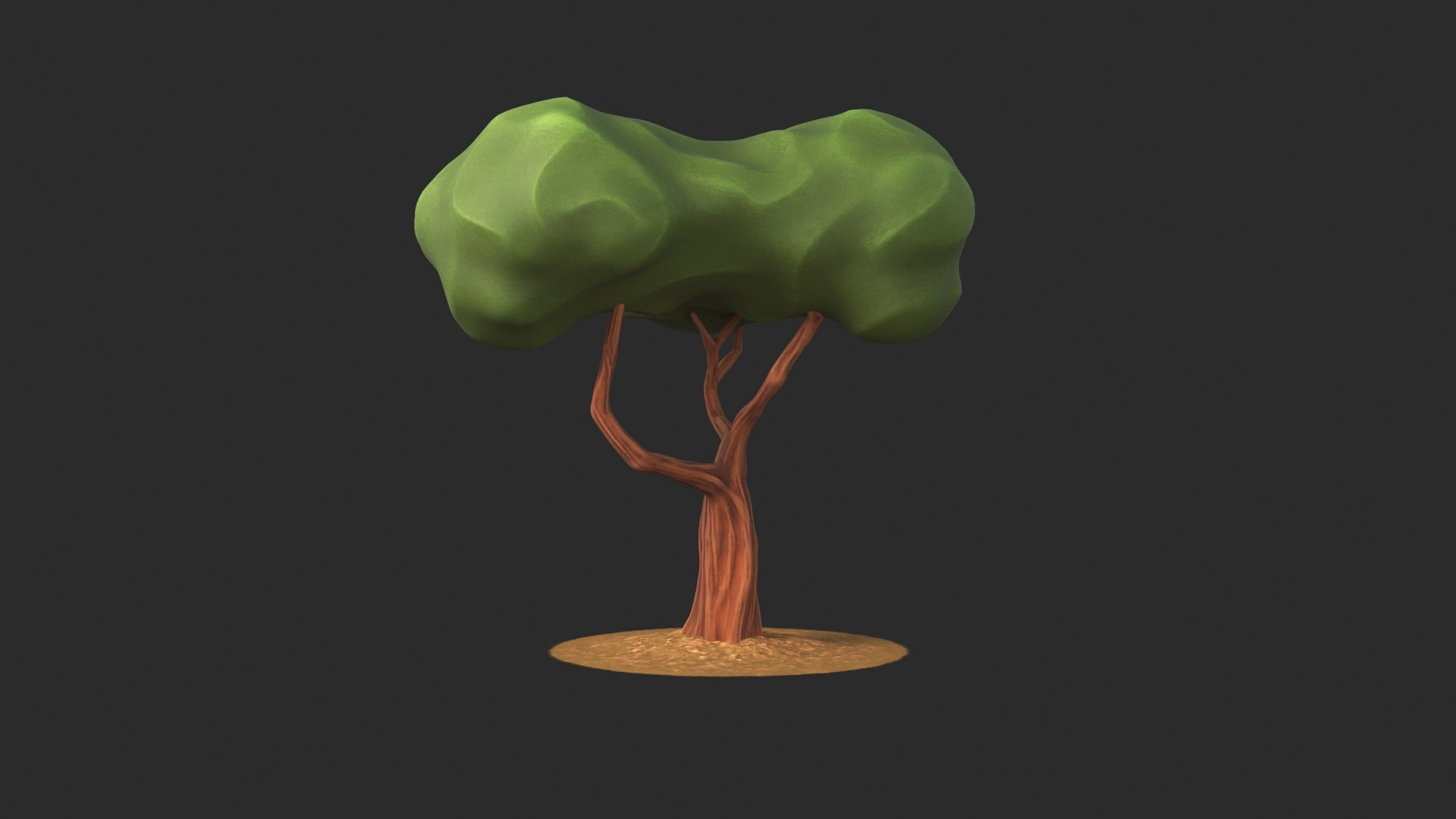 3D Stylized Tree V4 Model - TurboSquid 2037367