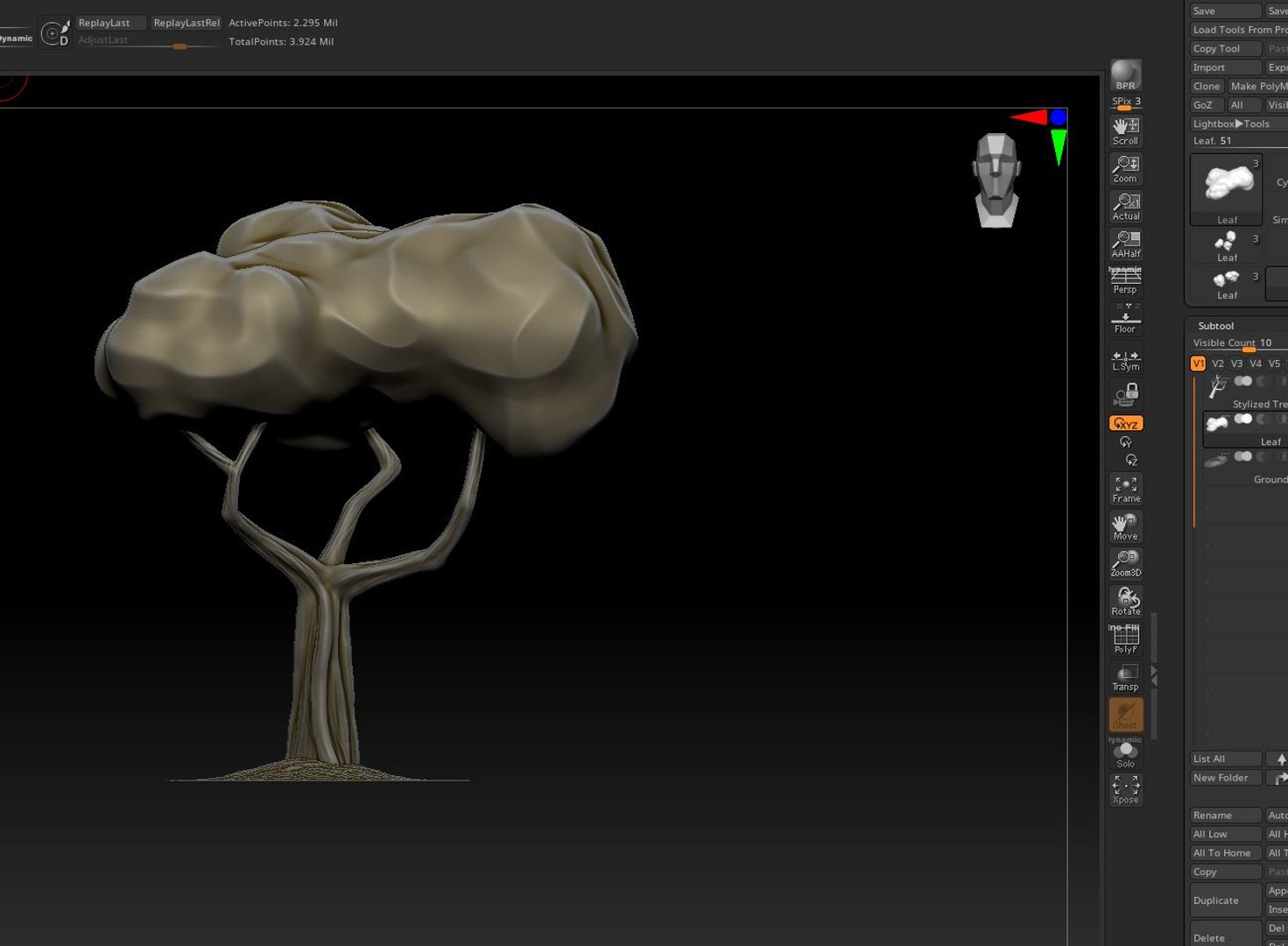 3D Stylized Tree V4 Model - TurboSquid 2037367