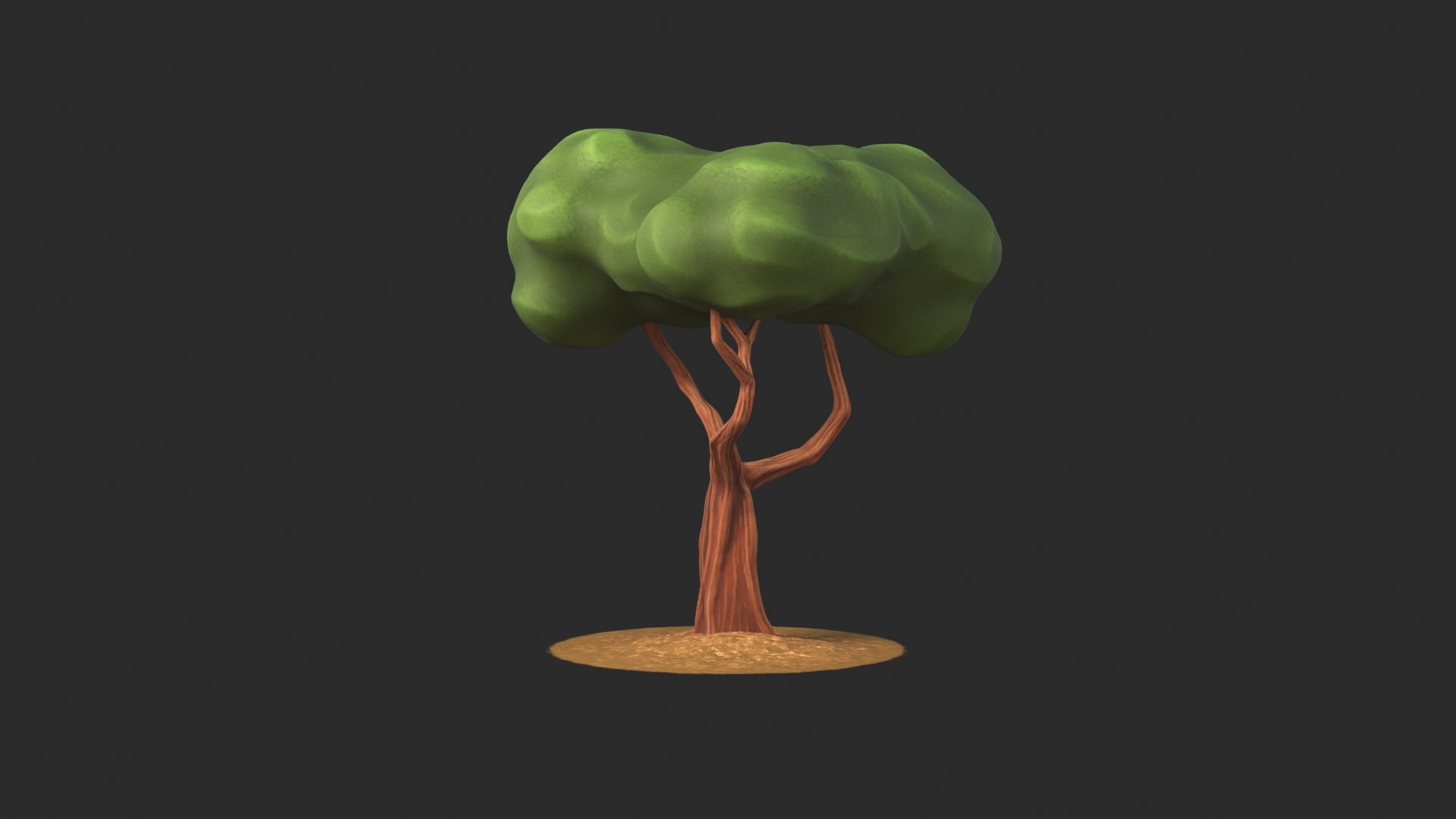 3D Stylized Tree V4 Model - TurboSquid 2037367
