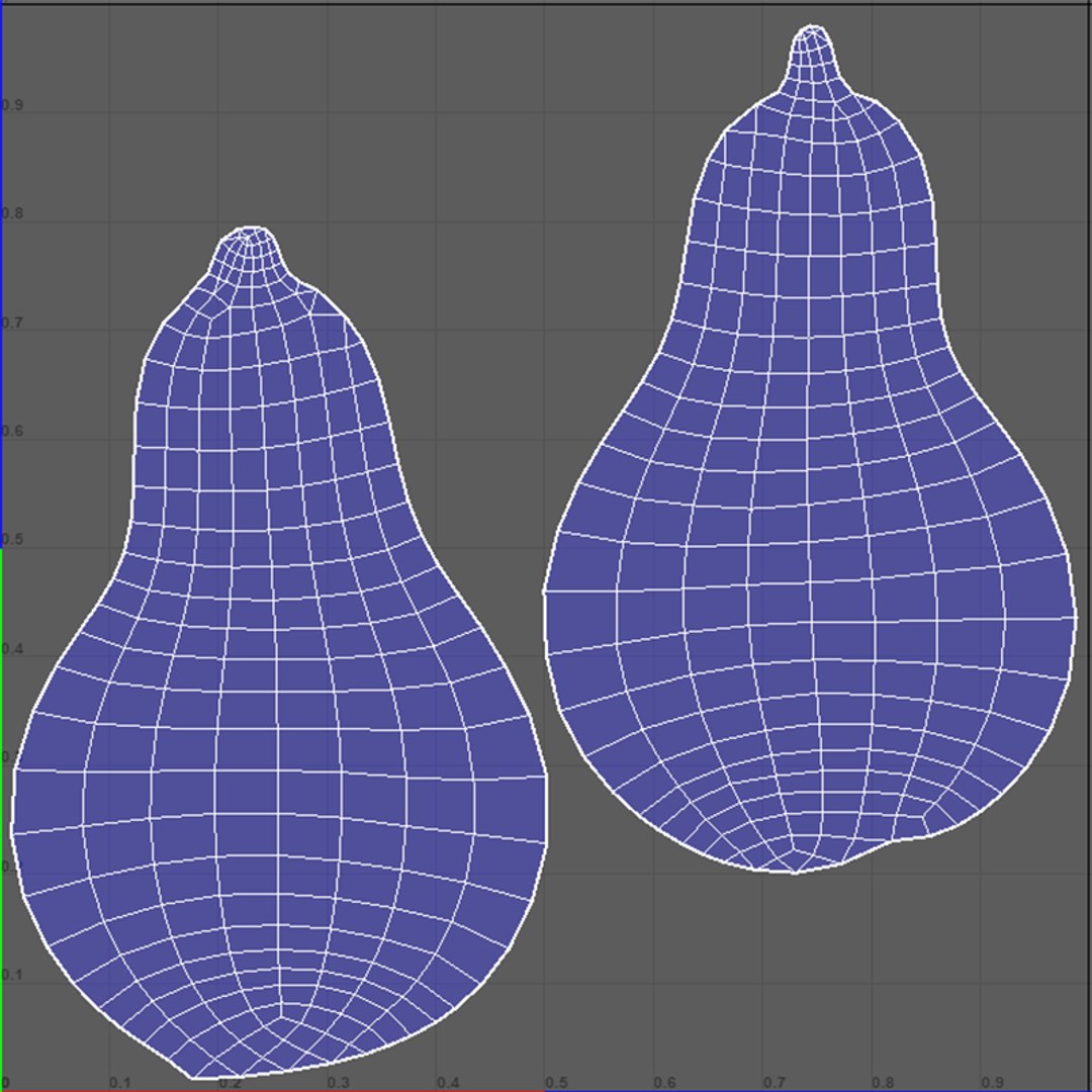 3D Squash Butternut - TurboSquid 2056630