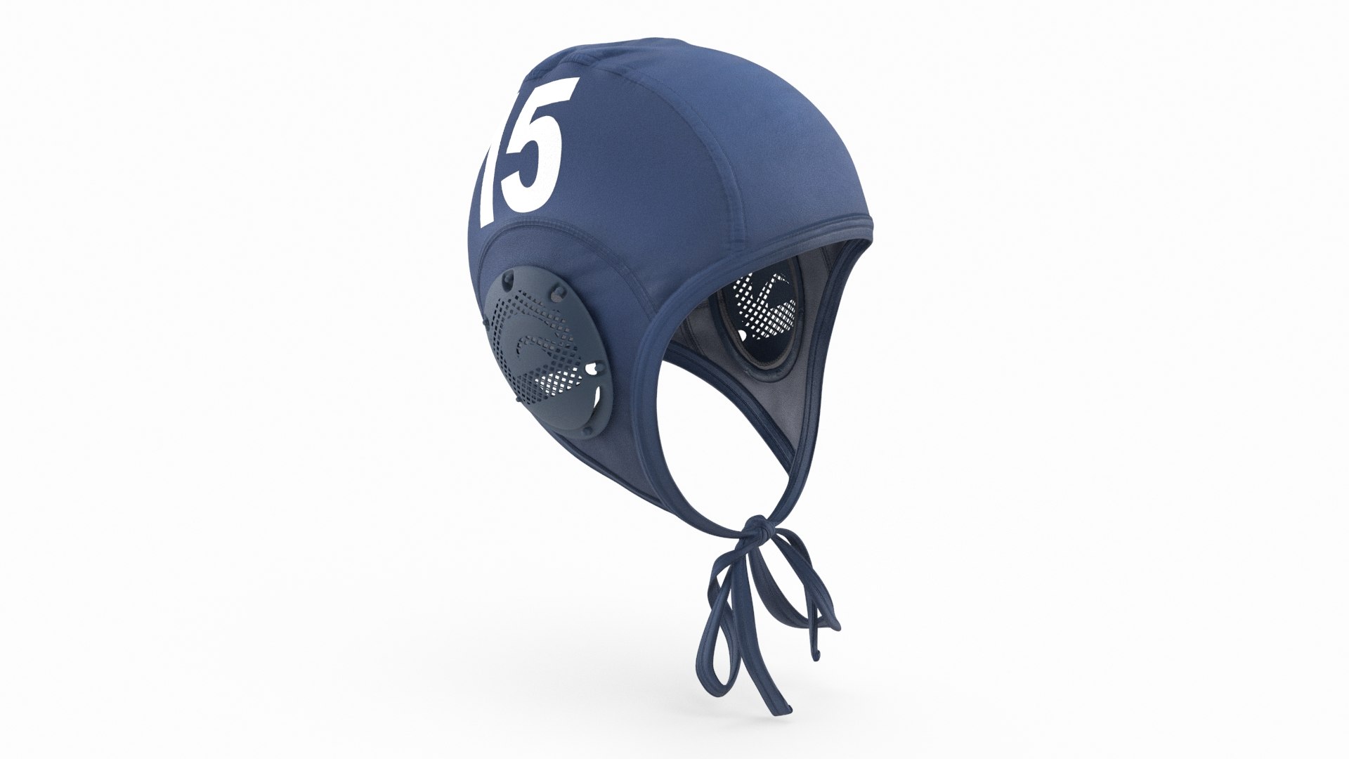 Water Polo Cap Blue 3D Model - TurboSquid 2281804