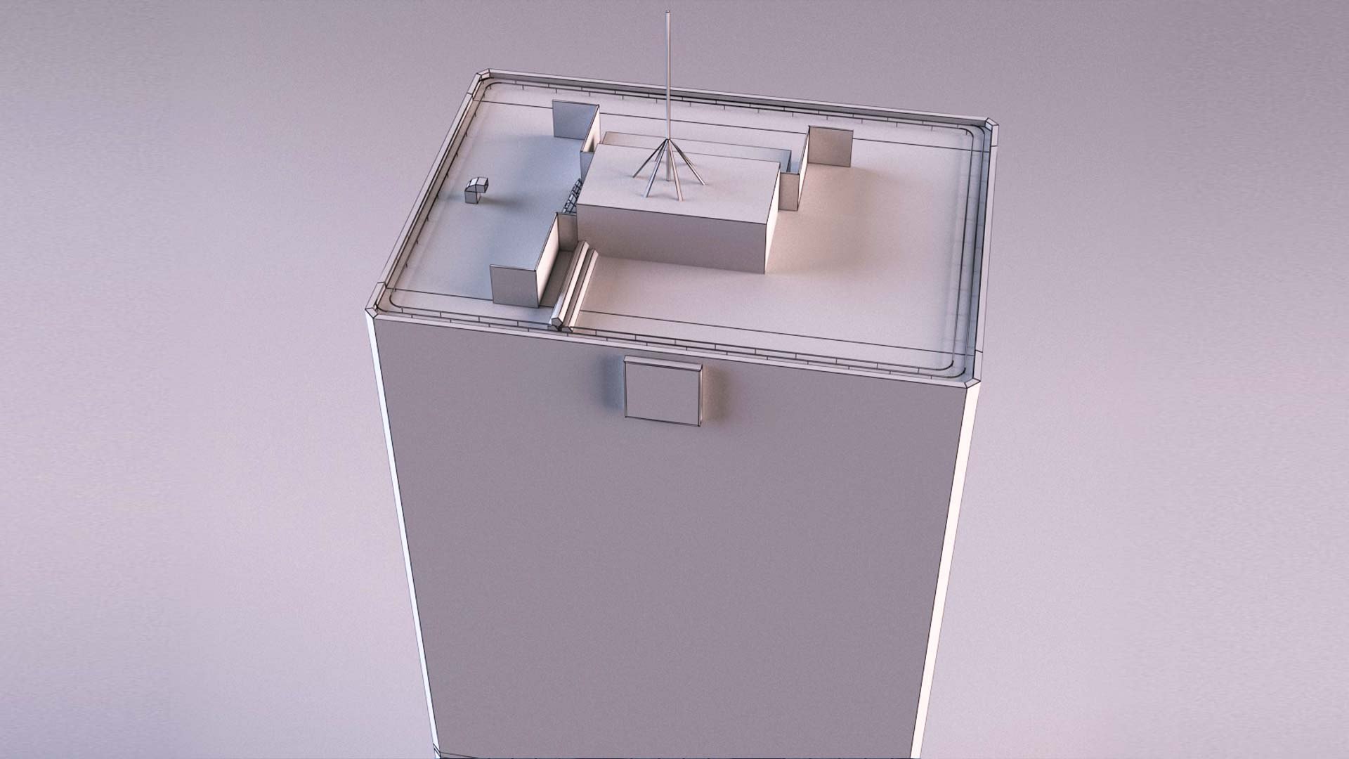3D TD Tower Vancouver - Ultra-Low-Poly 3D Model Model - TurboSquid 2411186