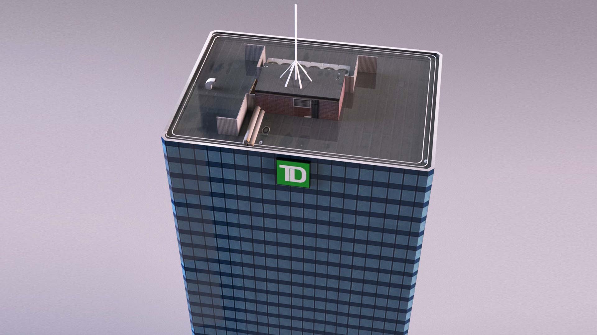 3D TD Tower Vancouver - Ultra-Low-Poly 3D Model Model - TurboSquid 2411186