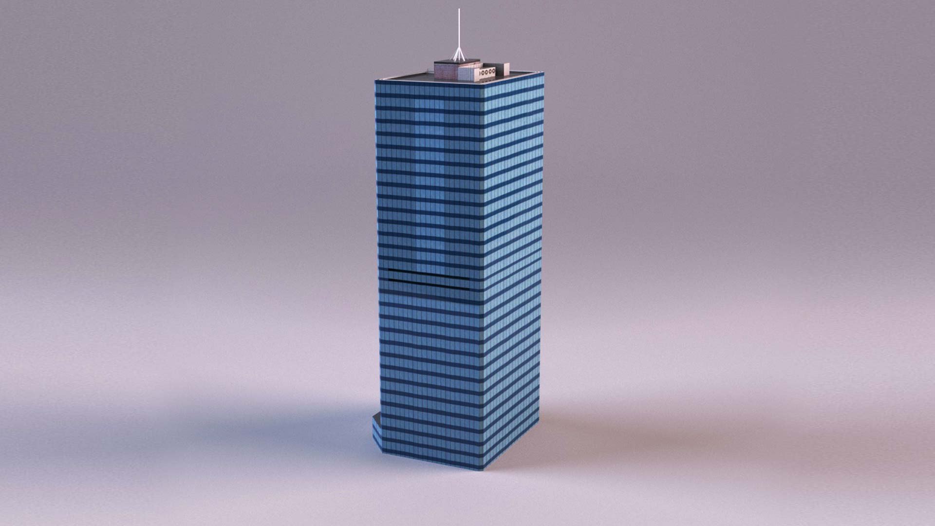 3D TD Tower Vancouver - Ultra-Low-Poly 3D Model Model - TurboSquid 2411186