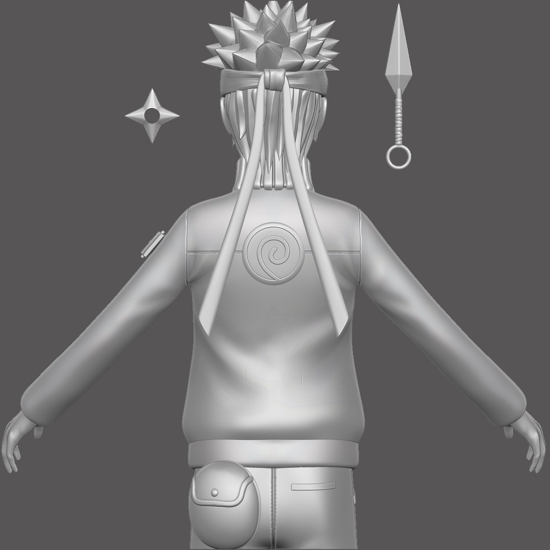 3d Naruto Shippuden Model