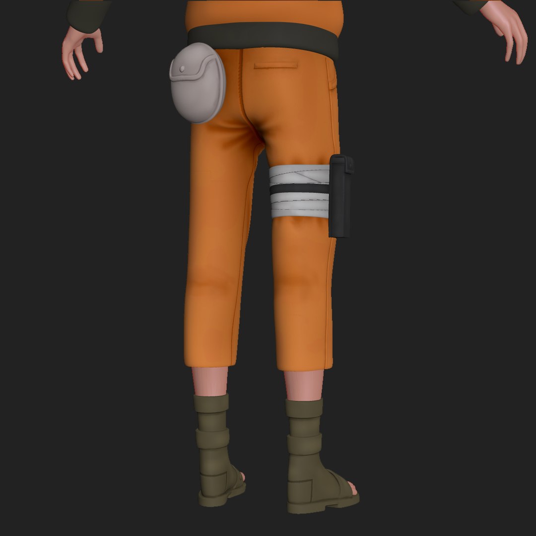 3d Naruto Shippuden Model